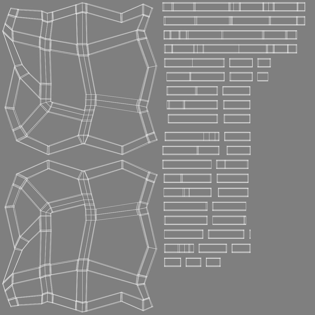 3D Model Path Mold Shape Paving - TurboSquid 1512850