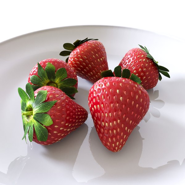 modelo 3d Strawberries - TurboSquid 2051744