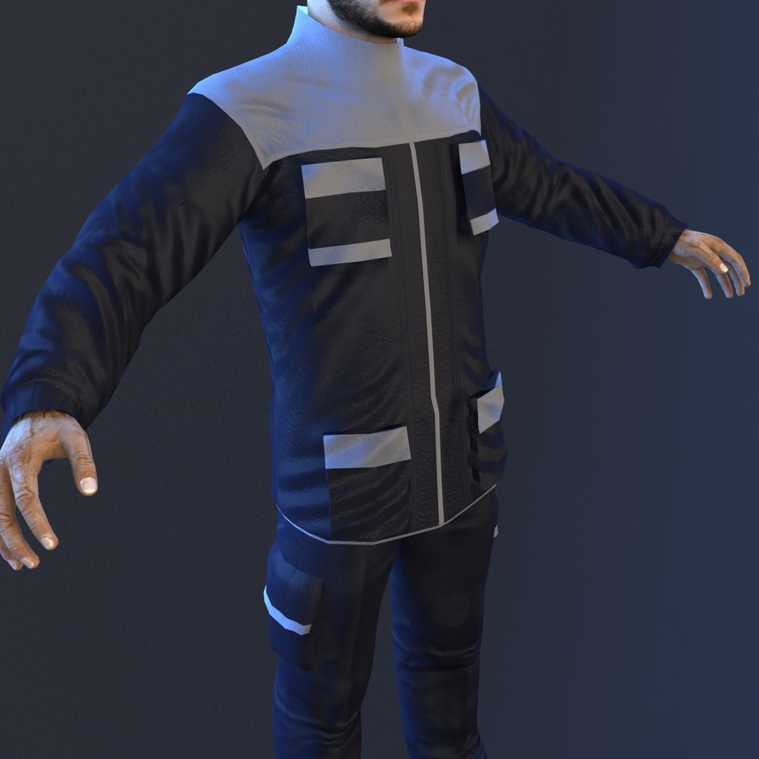3D Model Mechanic Man - TurboSquid 1412365