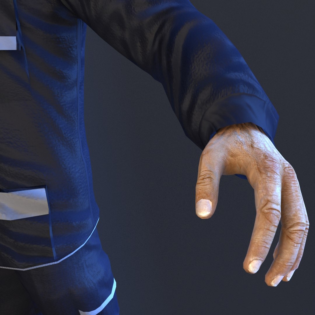 3D Model Mechanic Man - TurboSquid 1412365