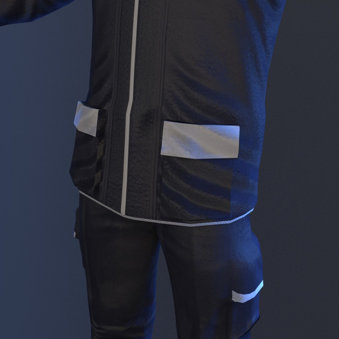 3D Model Mechanic Man - TurboSquid 1412365