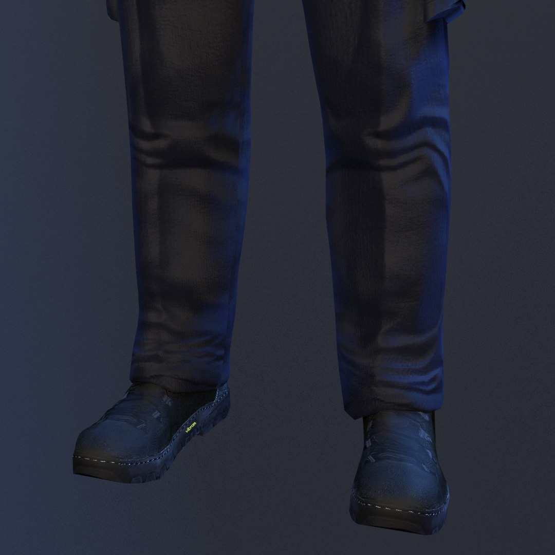 3D Model Mechanic Man - TurboSquid 1412365