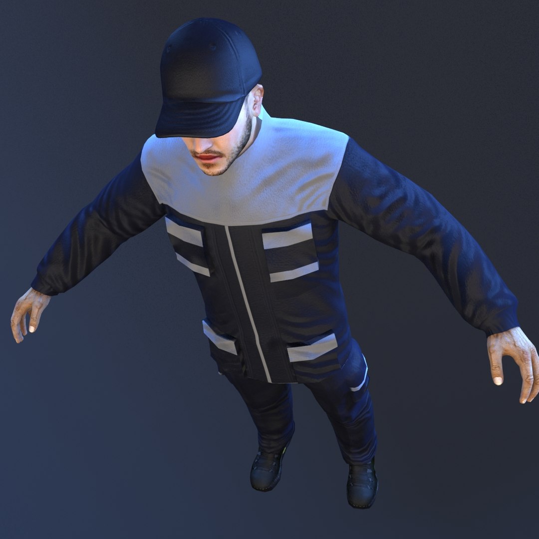 3D Model Mechanic Man - TurboSquid 1412365