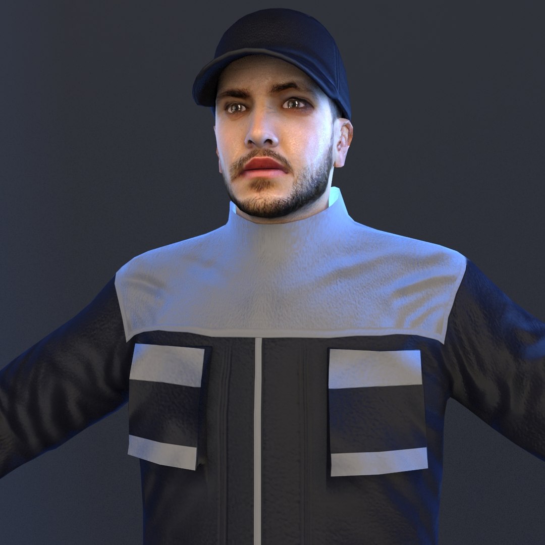 3D Model Mechanic Man - TurboSquid 1412365