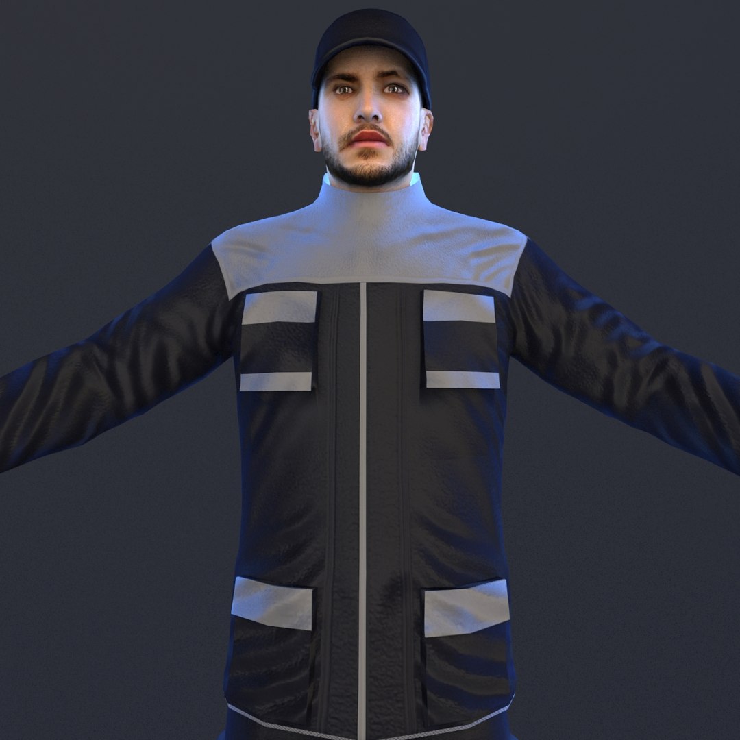 3D Model Mechanic Man - TurboSquid 1412365