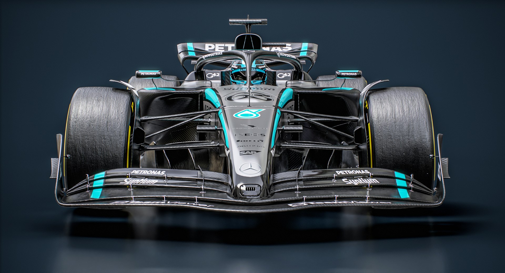 3D Mercedes F1 W16 2025 Formula 1 Race Car - TurboSquid 2379915