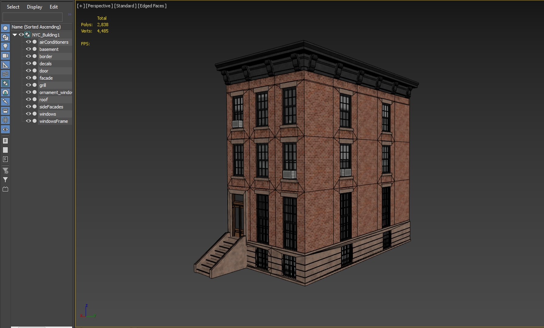 Ny Building Nyc 3D Model - TurboSquid 1337727