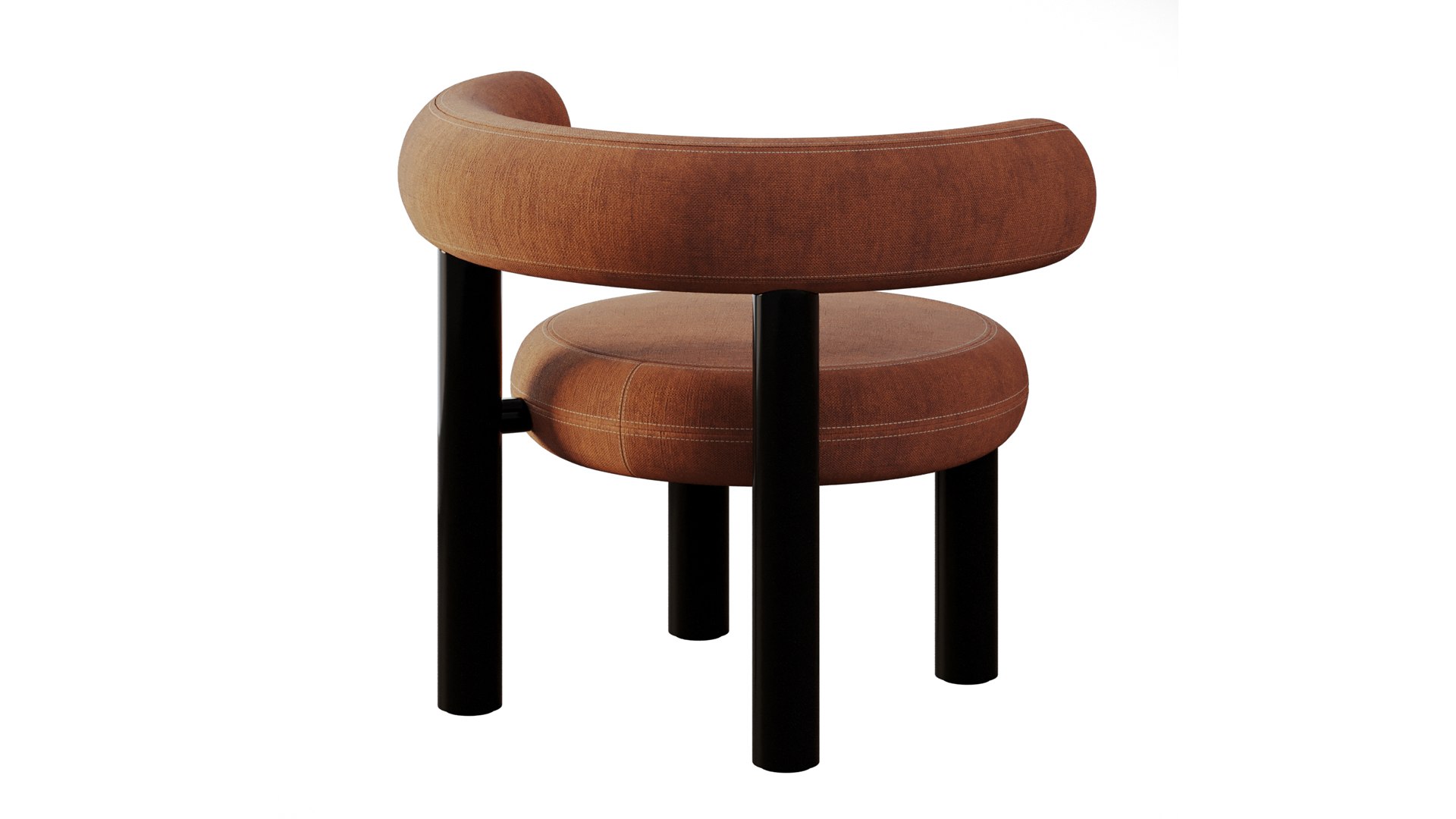 Chair Tom Dixon Lounge Hallingdal Fat 3D model - TurboSquid 2069176