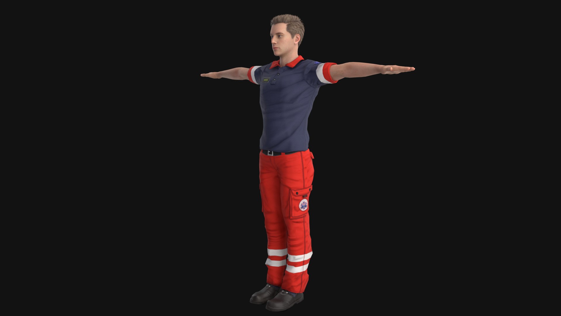 3D Model Paramedic Rigged - TurboSquid 2256277