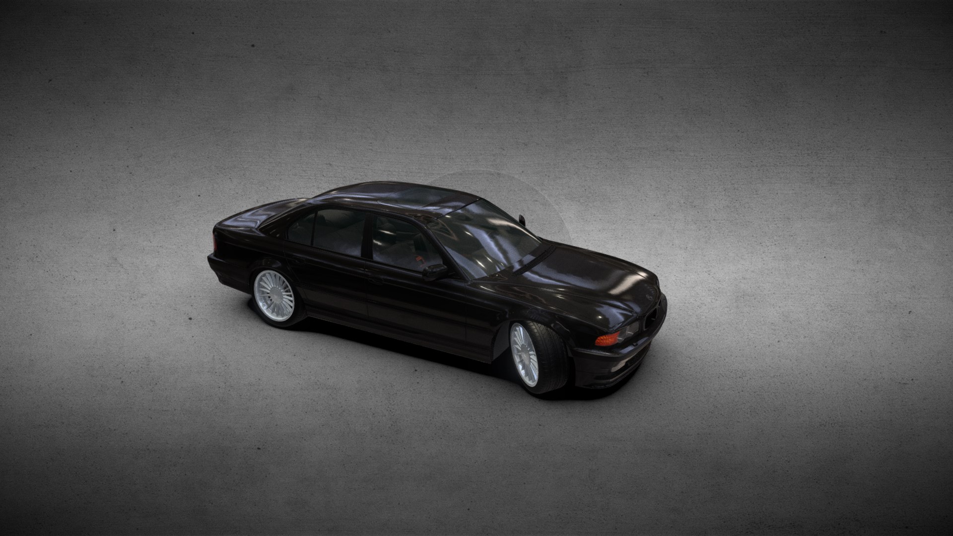 3D BMW Alpina B12 E38 model - TurboSquid 2109248