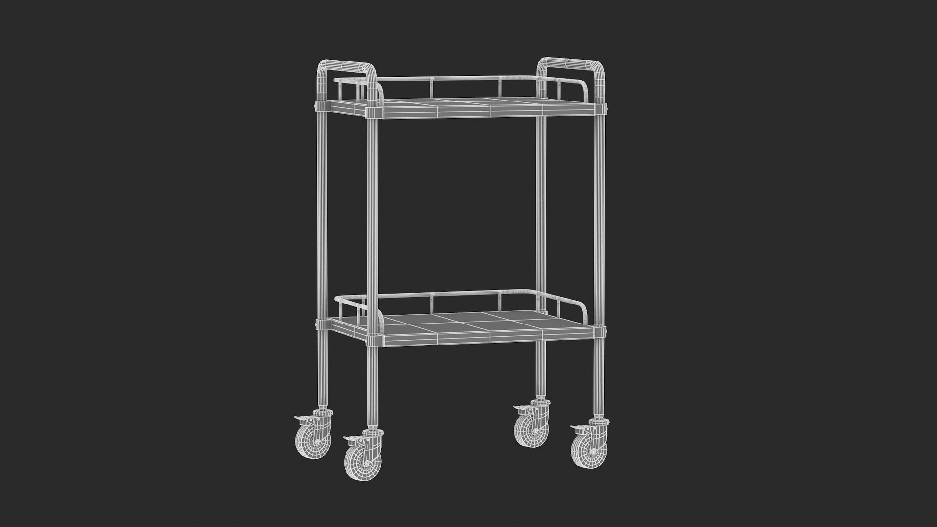 3D Medical Cart 05 PBR Realistic - TurboSquid 1942942