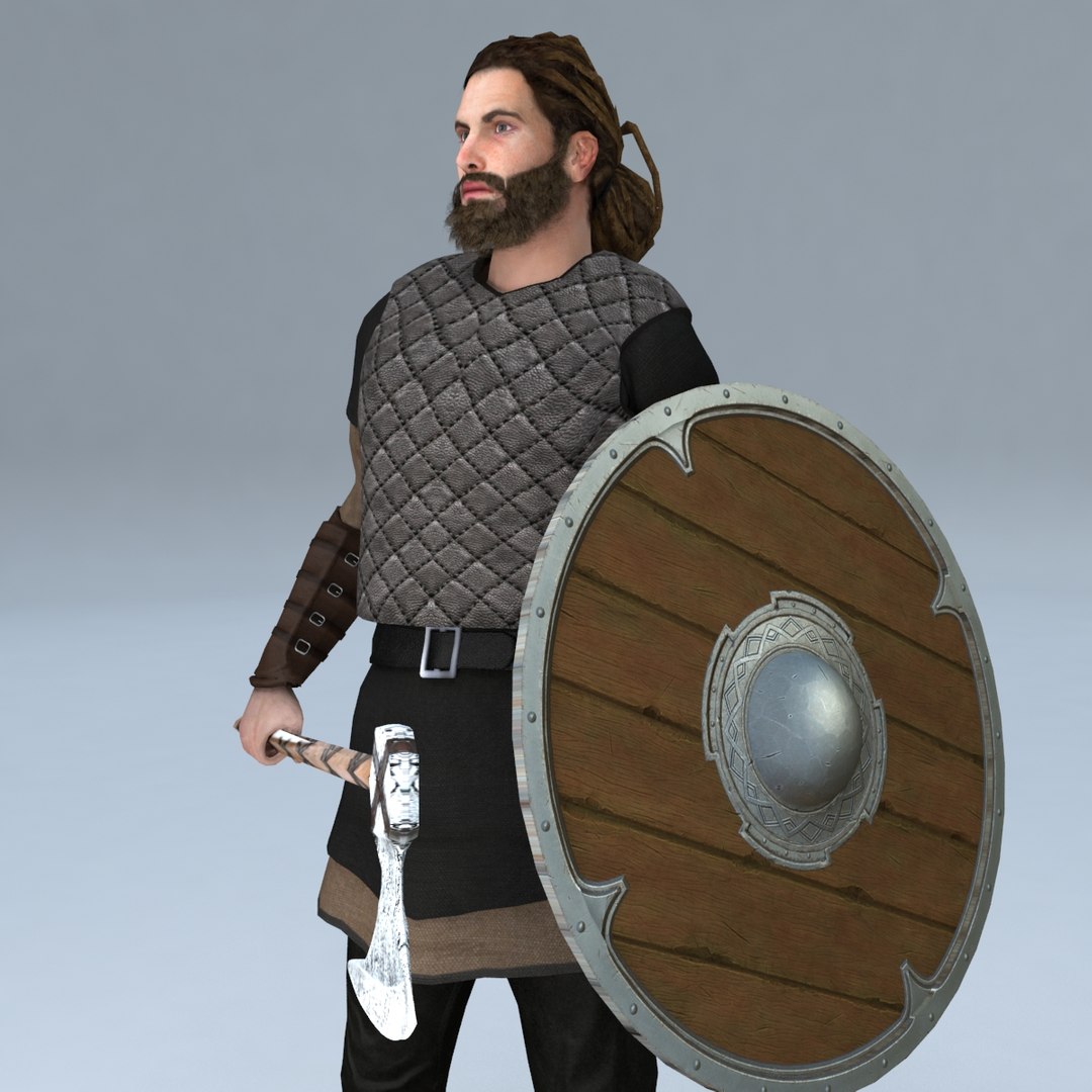 3D rigged viking - TurboSquid 1501783