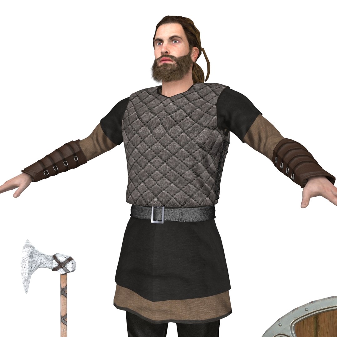 3D rigged viking - TurboSquid 1501783