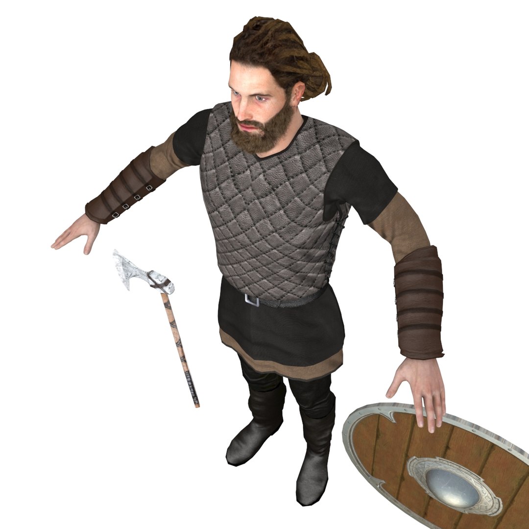 3D rigged viking - TurboSquid 1501783