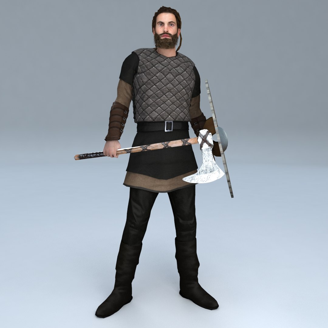 3D rigged viking - TurboSquid 1501783