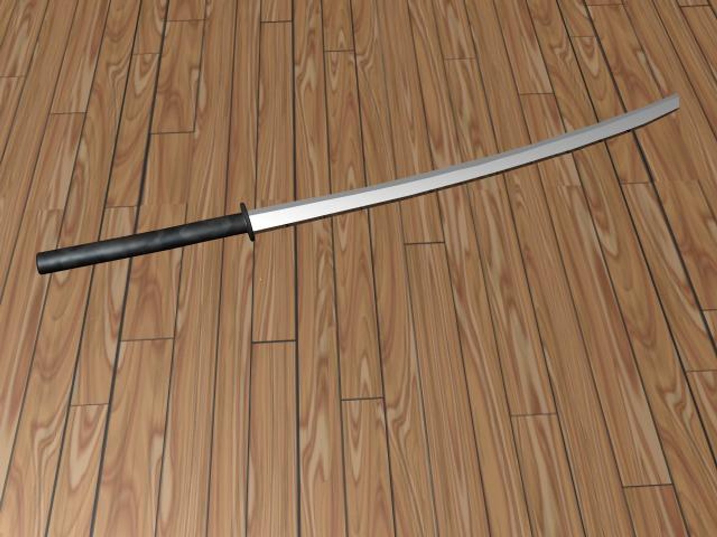3d Model Katana Blade