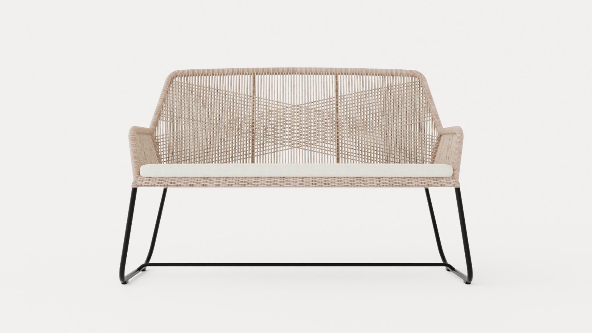 3D Midway 2-seater Sofa Model - TurboSquid 2240235