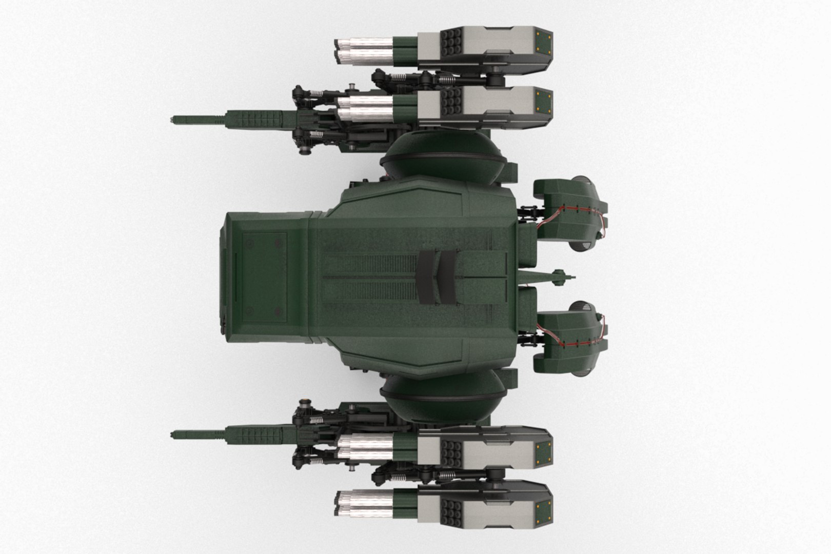 3D Bot Military Robot Model - TurboSquid 1466945