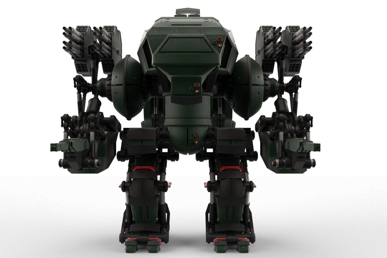 3D Bot Military Robot Model - TurboSquid 1466945