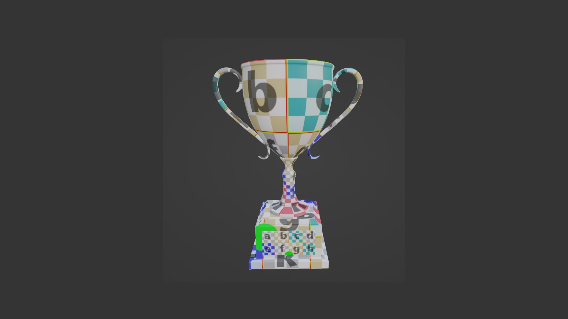 3D Trophy Award A01 - Blank Mock Up Basic Template Model - TurboSquid ...