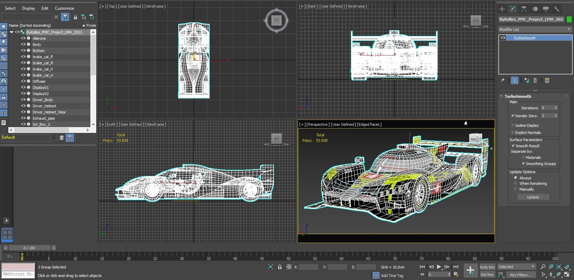 Bykolles pmc project lmh 3D model - TurboSquid 1691050