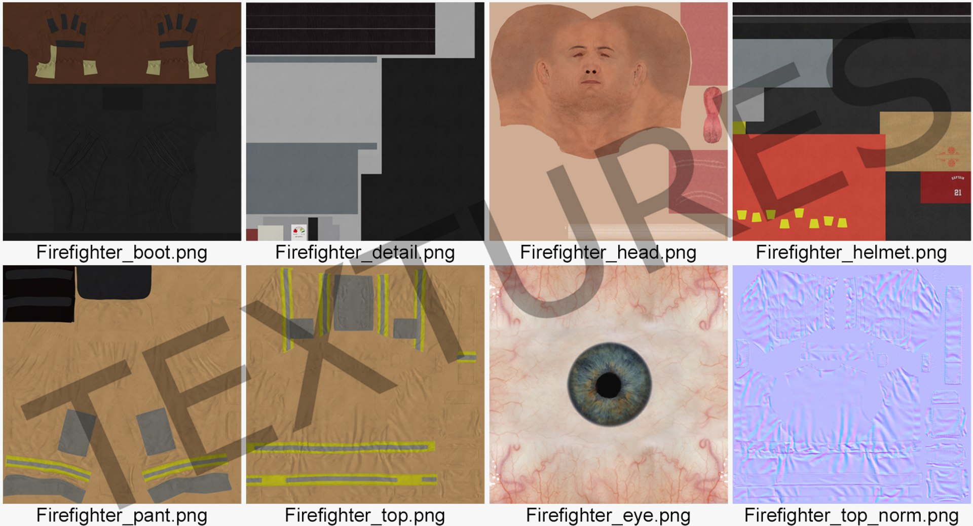 Firefighter walking pose 3D model - TurboSquid 1157613