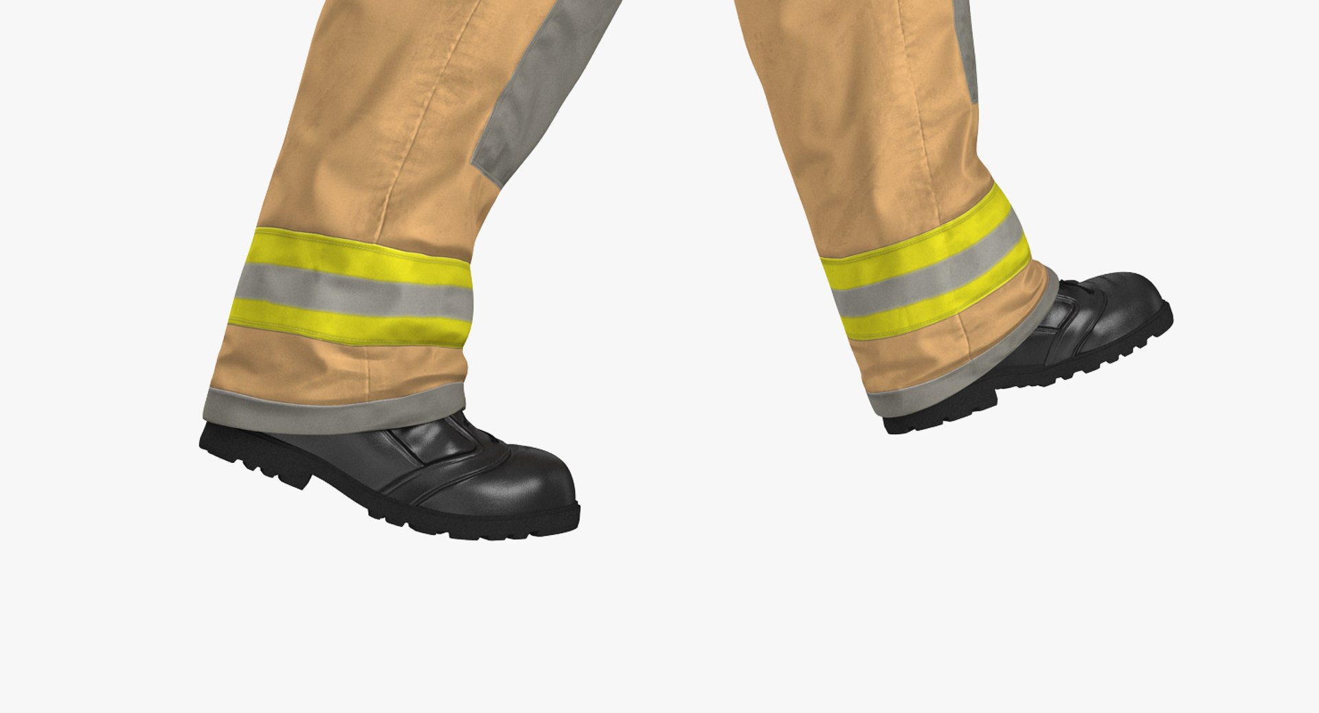 Firefighter walking pose 3D model - TurboSquid 1157613