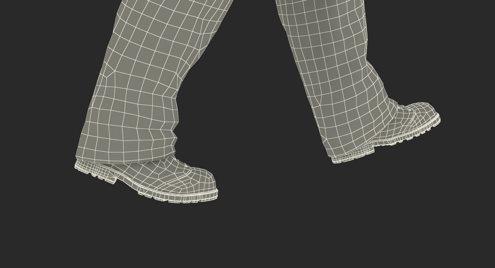 Firefighter walking pose 3D model - TurboSquid 1157613