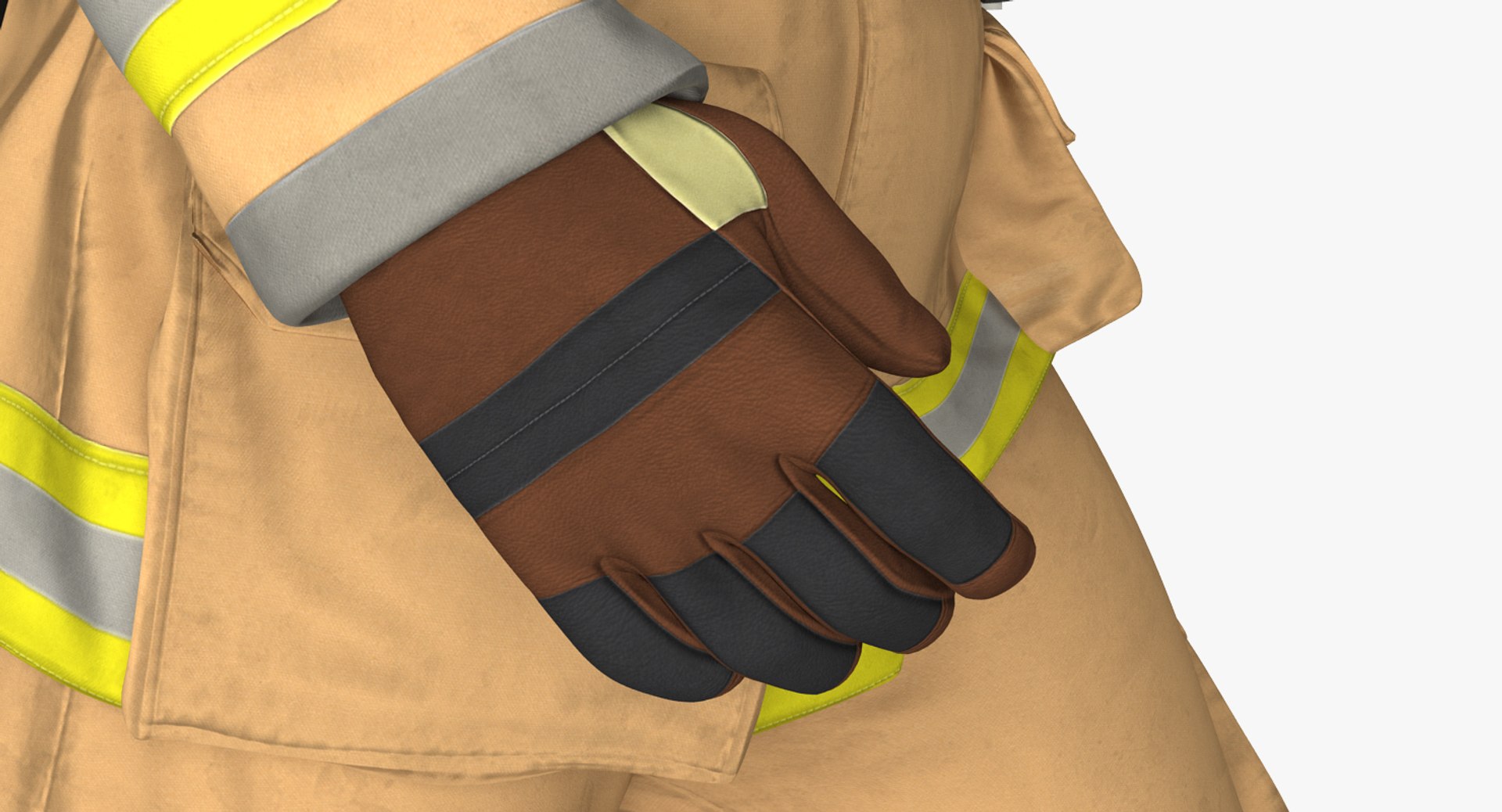 Firefighter walking pose 3D model - TurboSquid 1157613