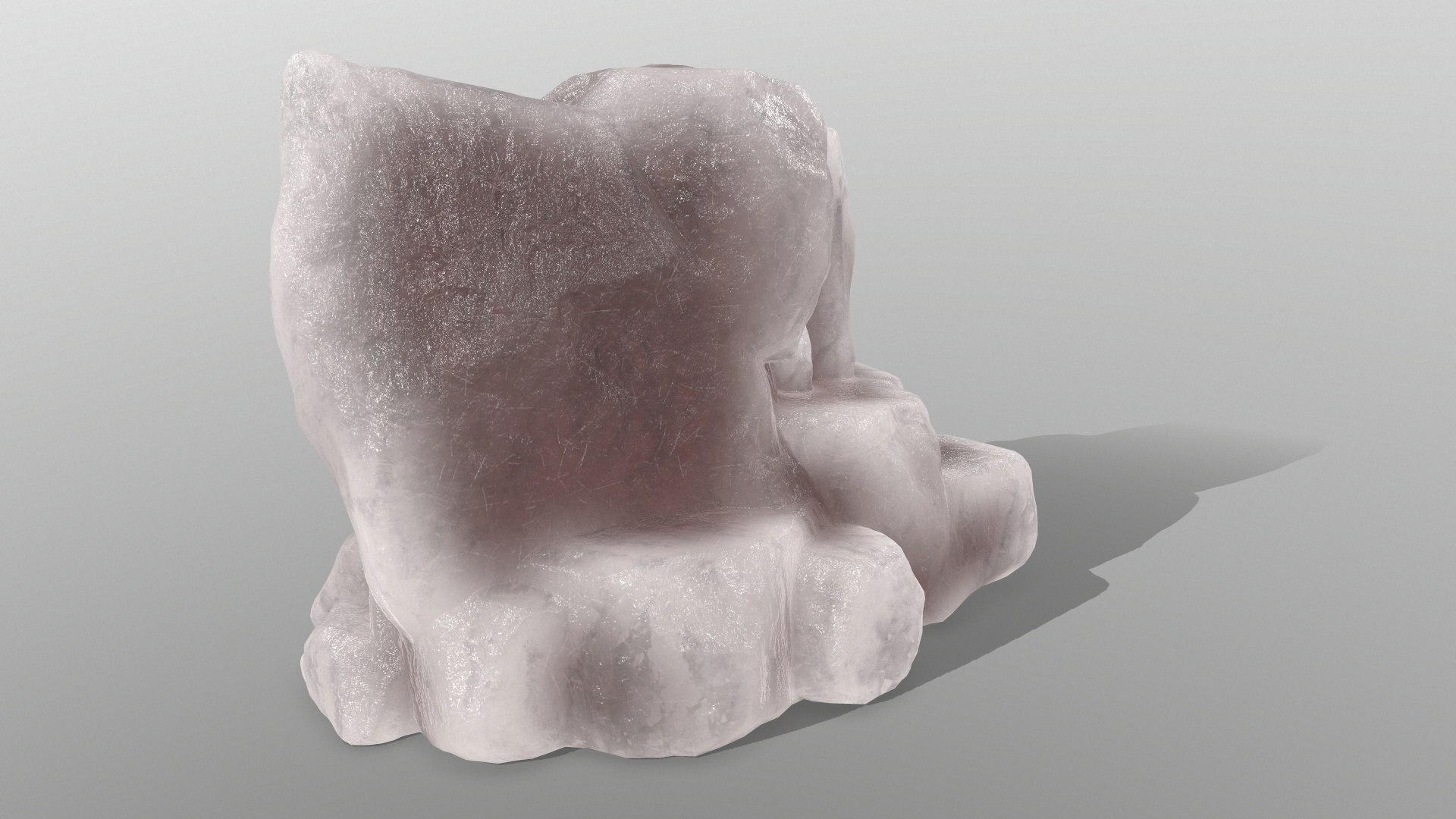Ice Rock Model - TurboSquid 1388322
