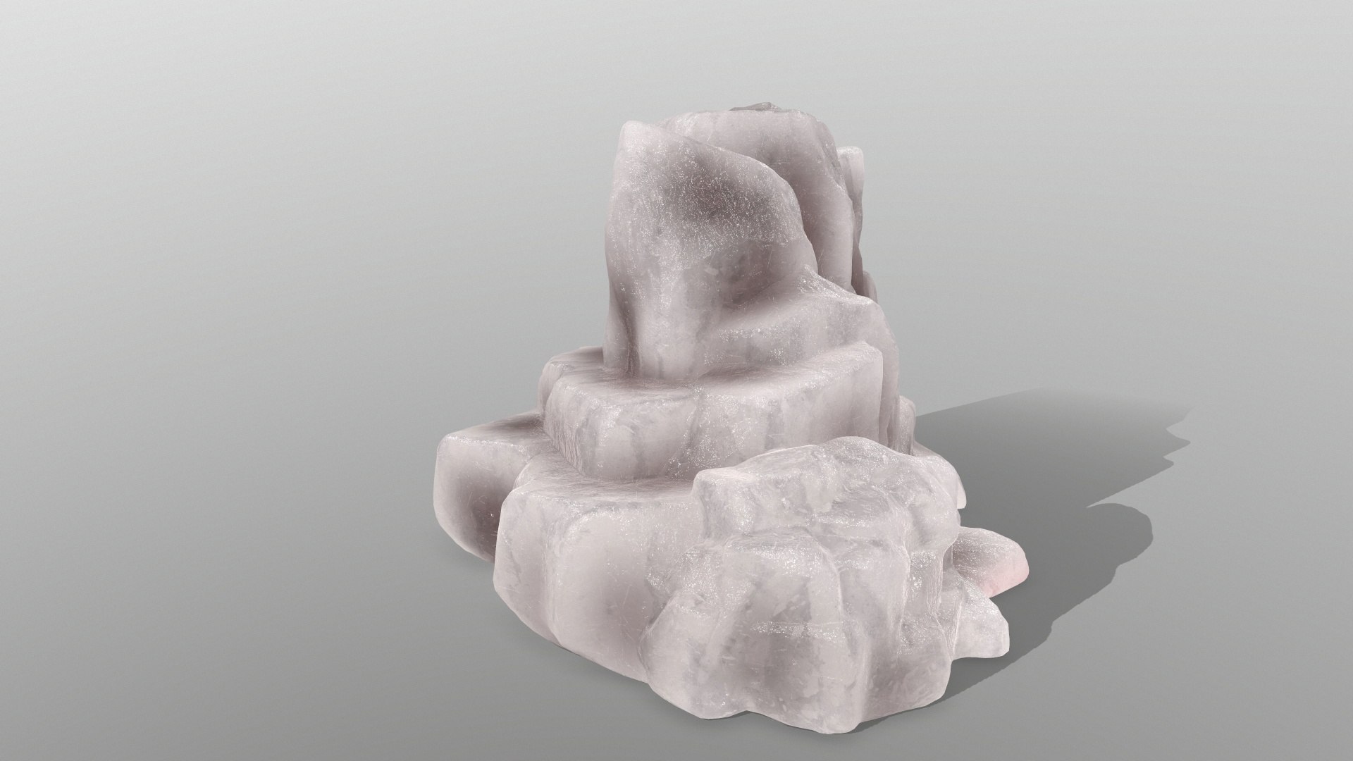 Ice Rock Model - TurboSquid 1388322