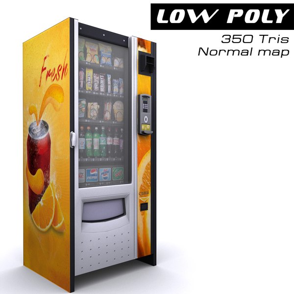 3D model soda machine - TurboSquid 1297084