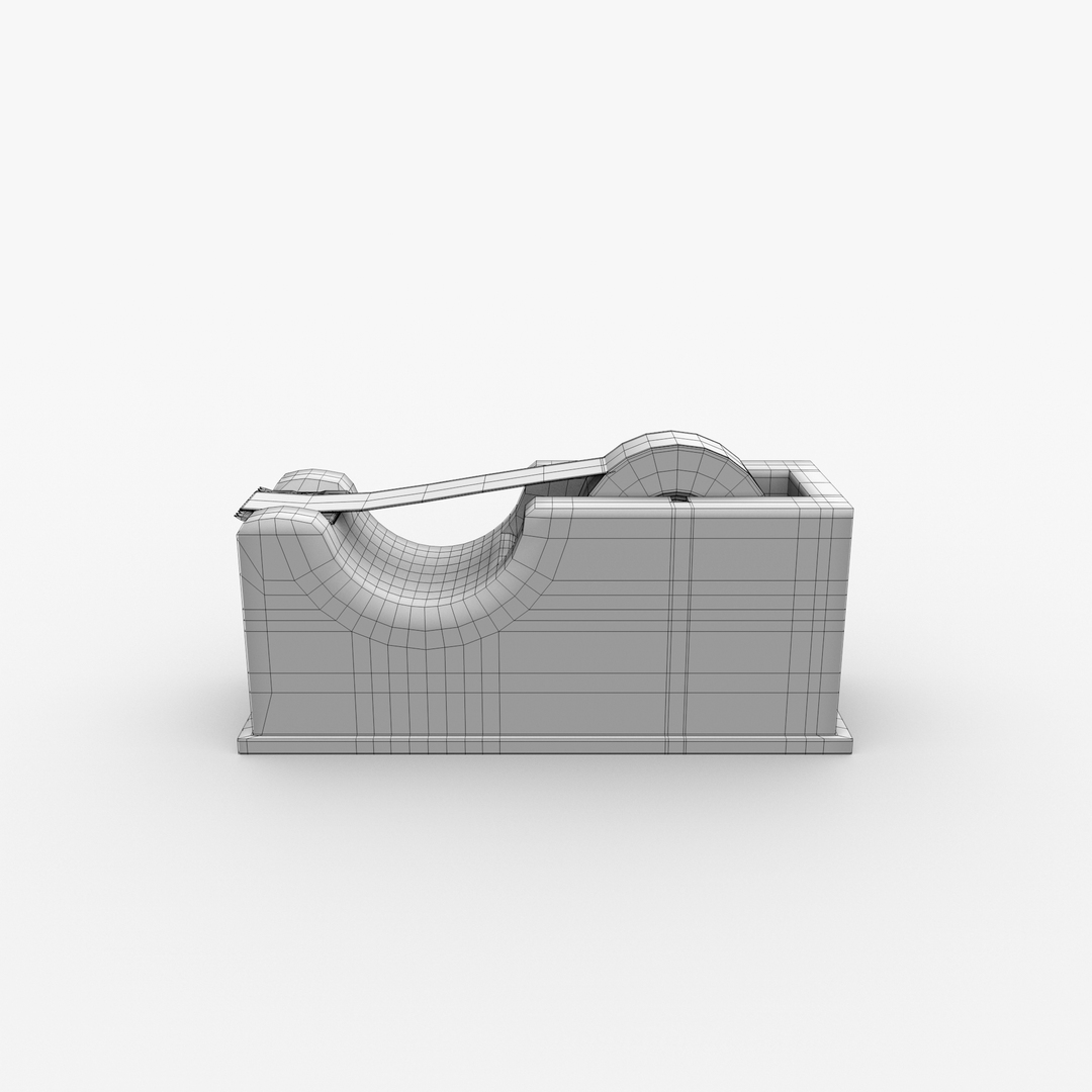 3d Tape Dispenser Model