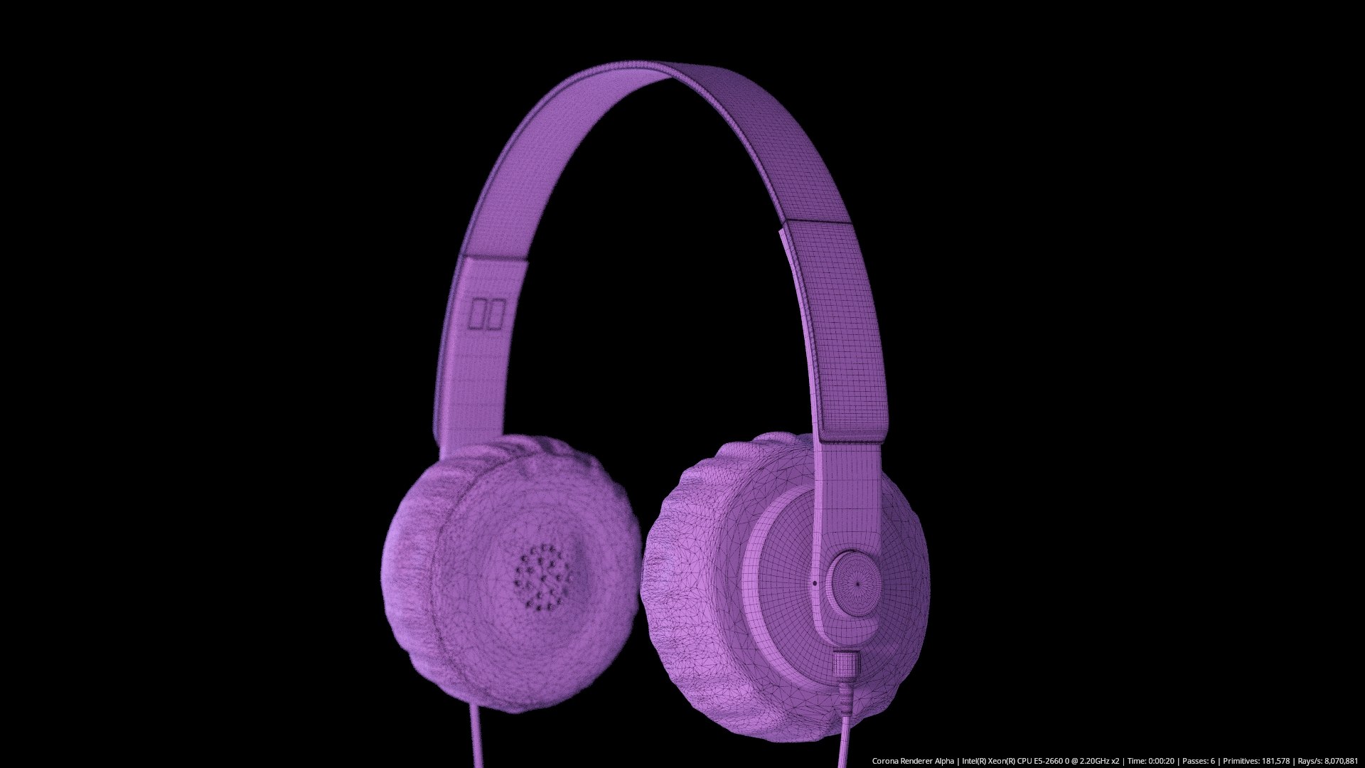 3D Headphone Model - TurboSquid 2022279