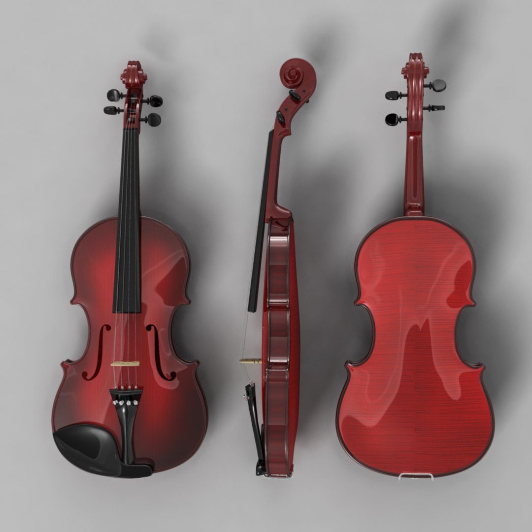 3d Violin
