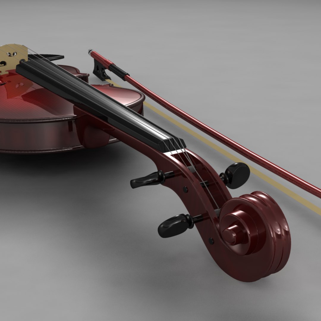 3d Violin