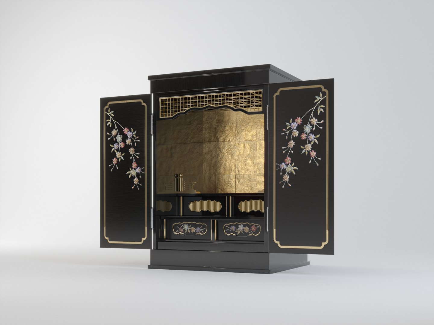 SMALL ALTAR BUTSUDAN Model - TurboSquid 2080174