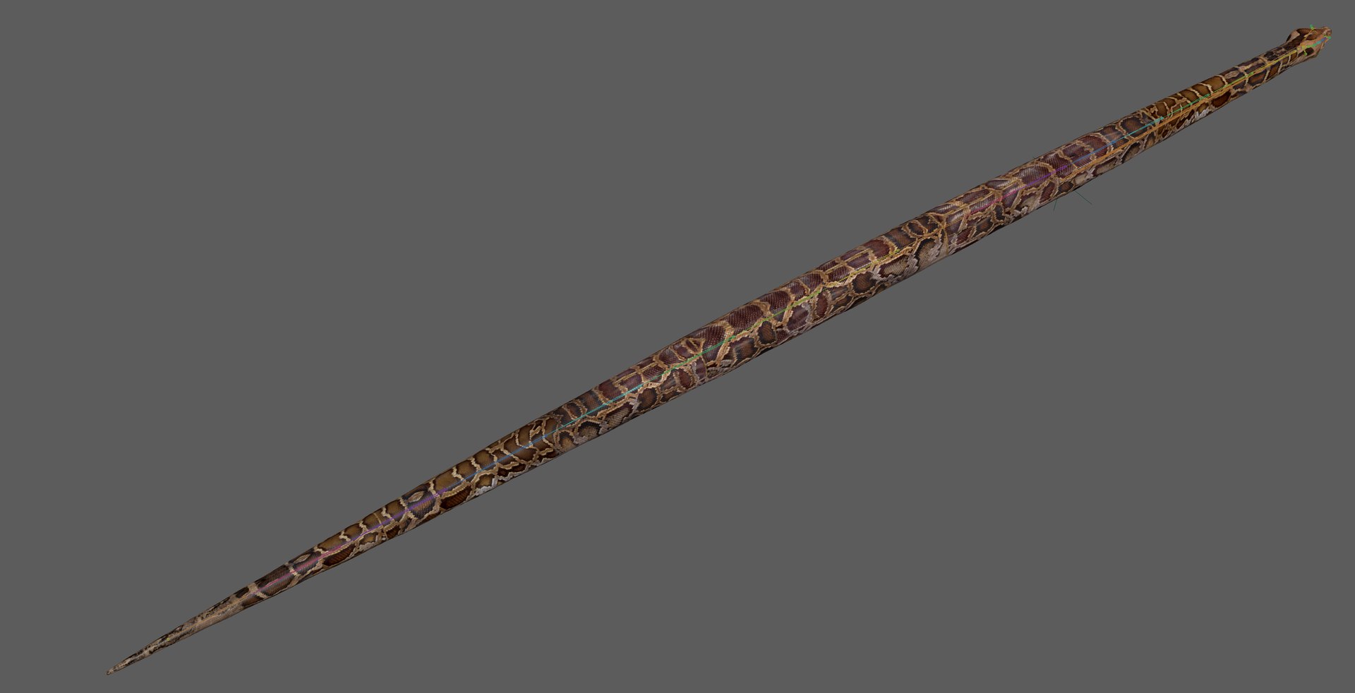 Burmese Python Snake 3D model - TurboSquid 2179579