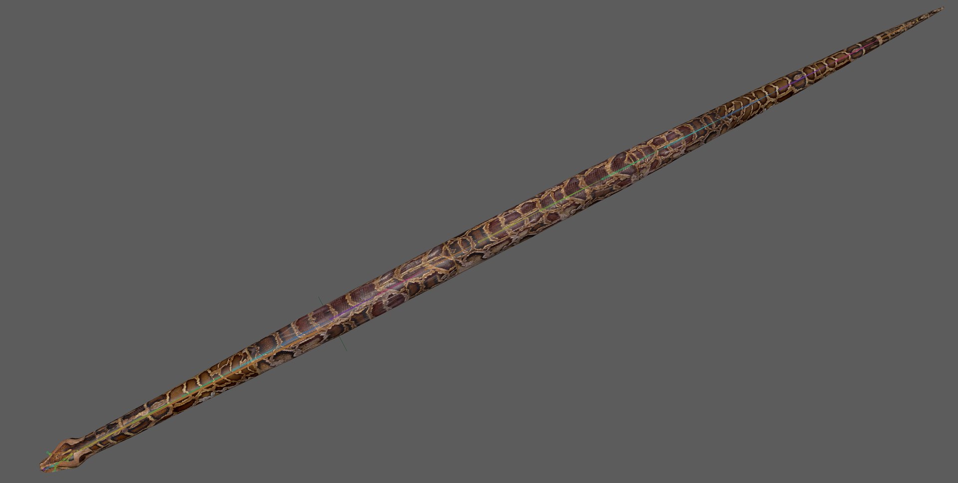 Burmese Python Snake 3D model - TurboSquid 2179579