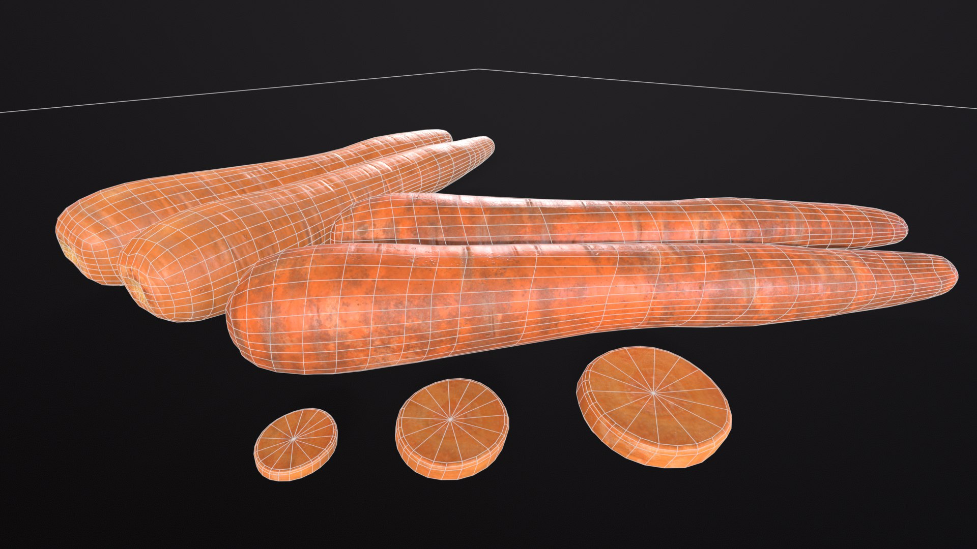3D Carrots - TurboSquid 2175689