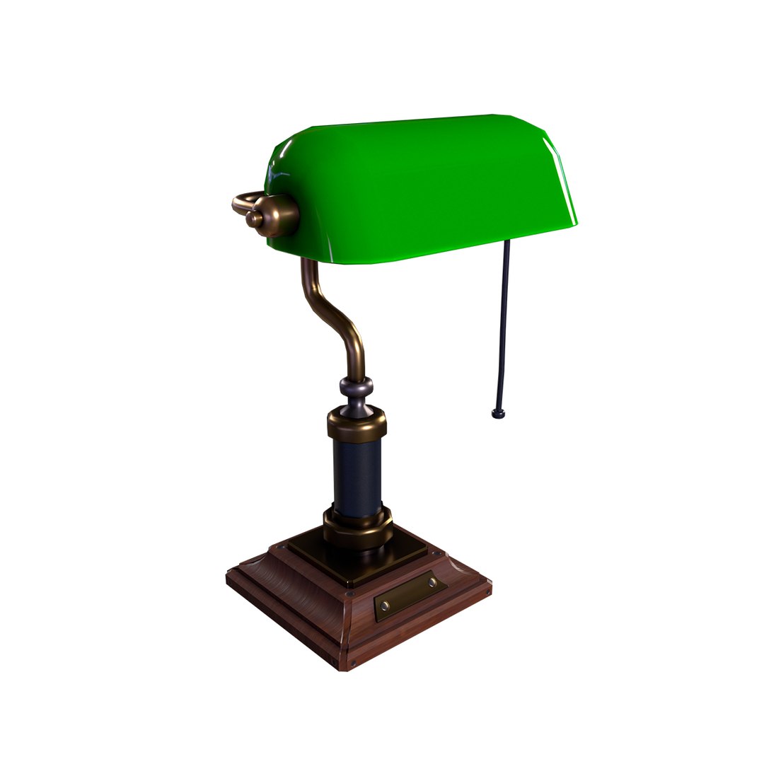 3D Desk Lamp Model - TurboSquid 2253331