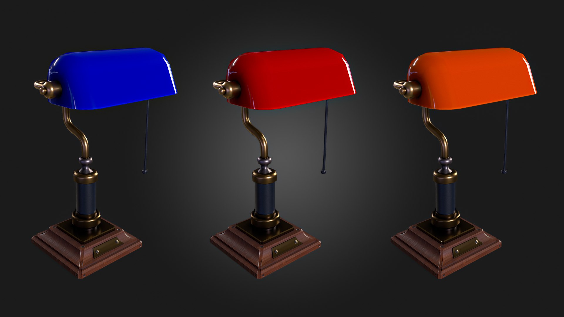 3D Desk Lamp Model - TurboSquid 2253331