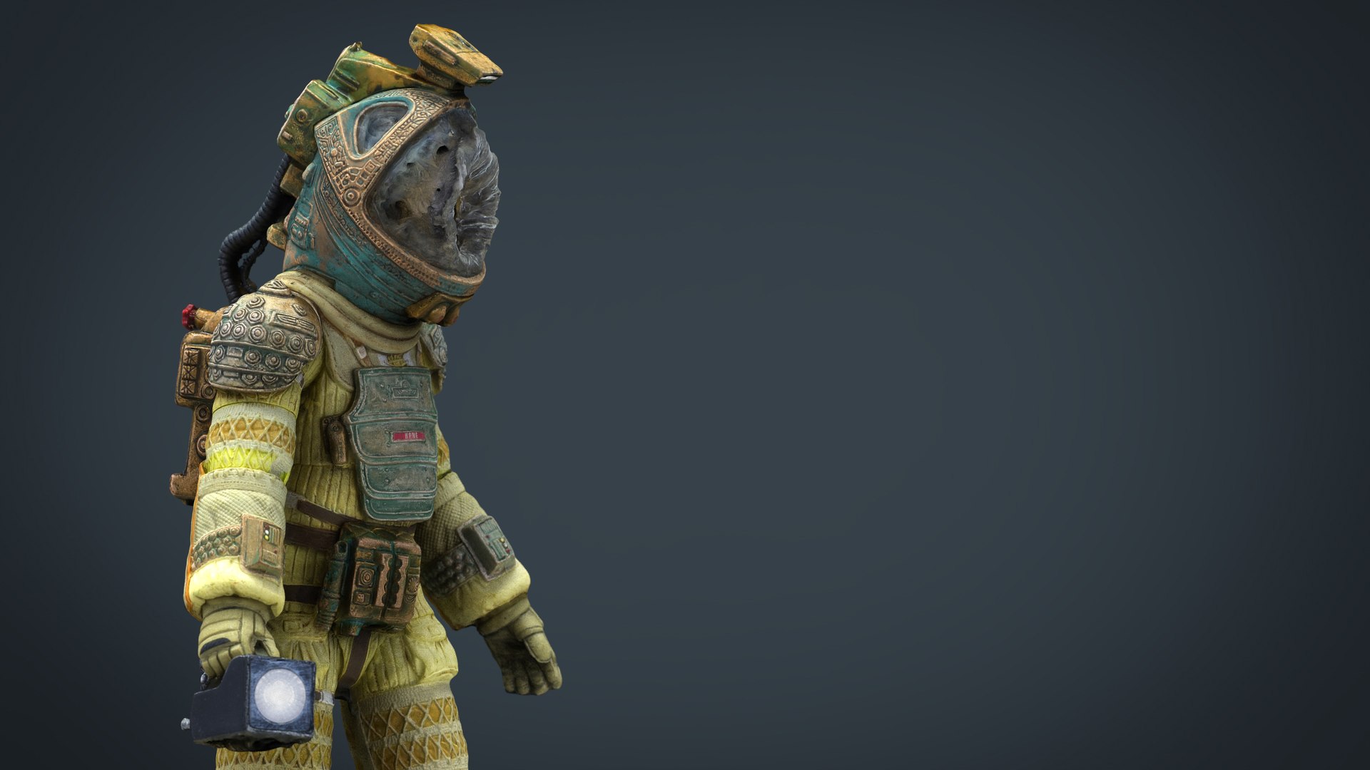 3d Spacesuit Kane Alien