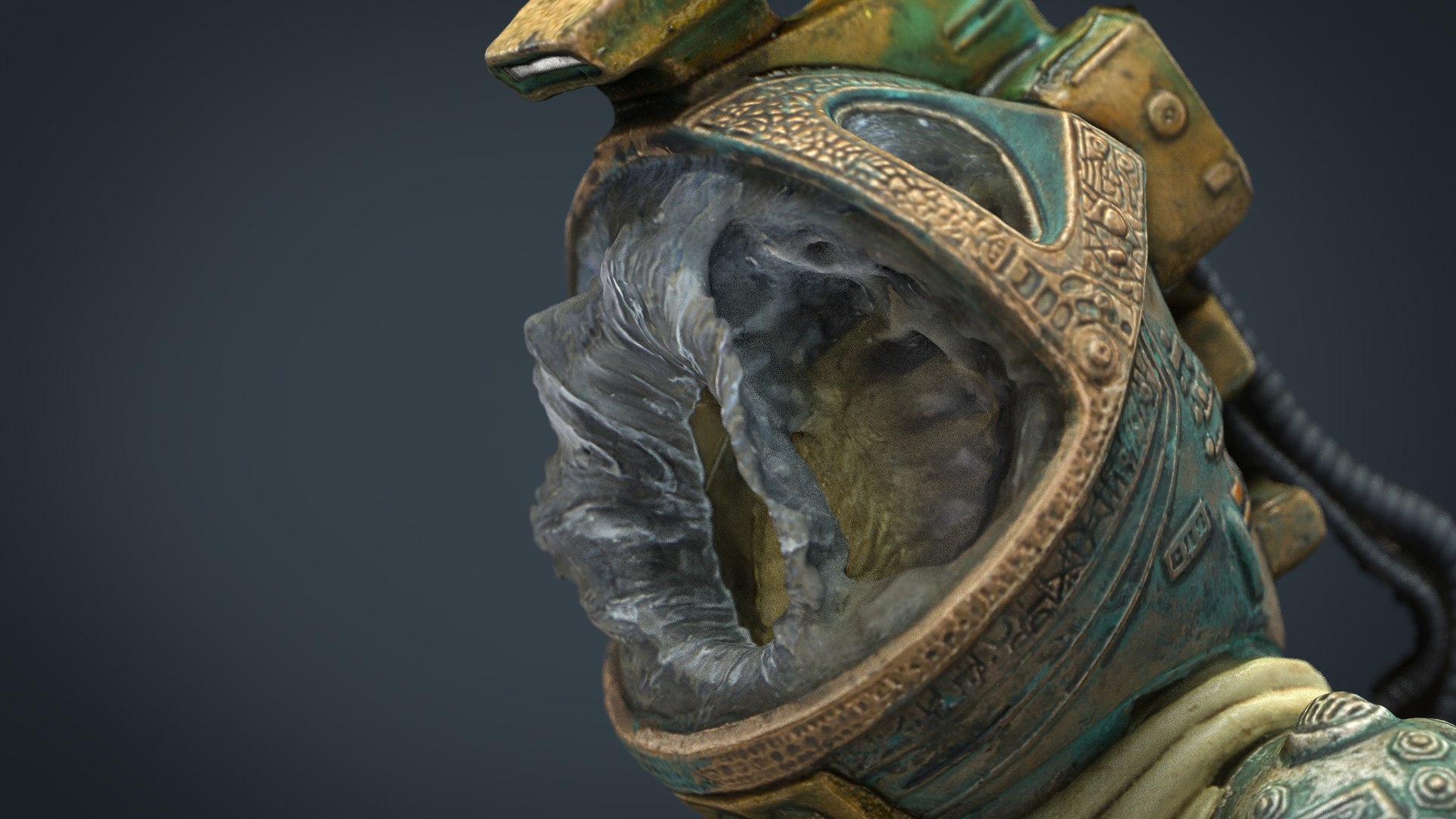 3d Spacesuit Kane Alien