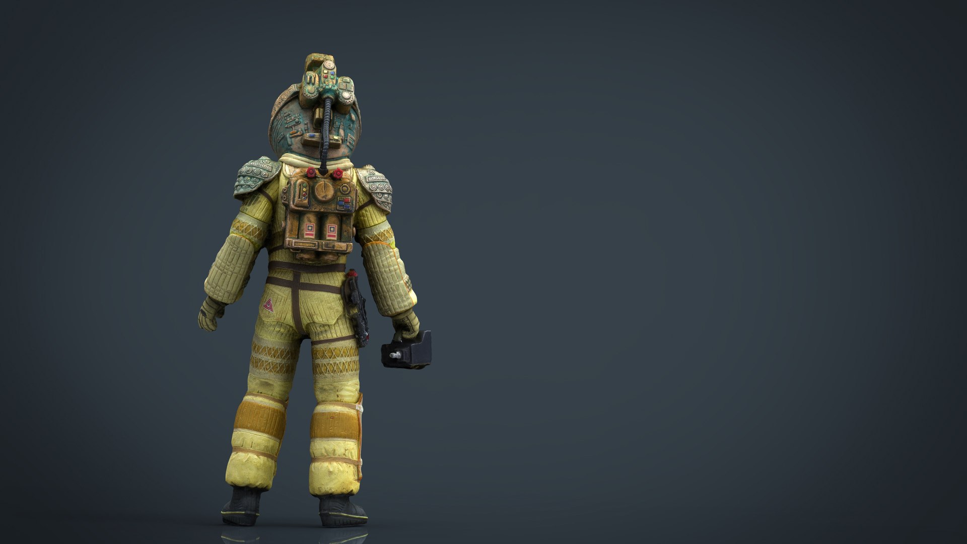 3d Spacesuit Kane Alien