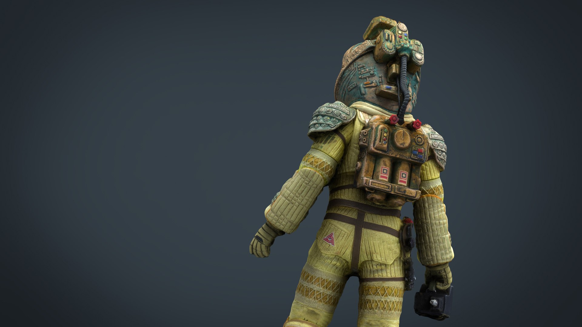 3d Spacesuit Kane Alien