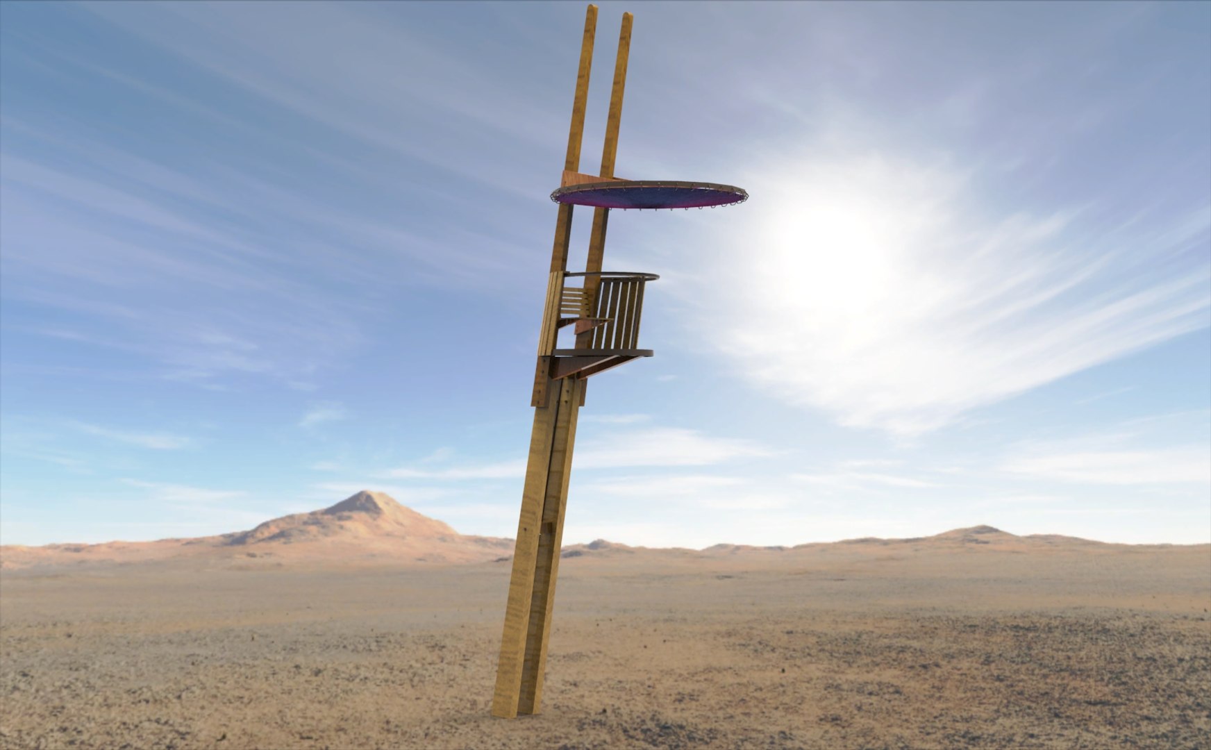 Lookout Tower 3D Model - TurboSquid 1557341