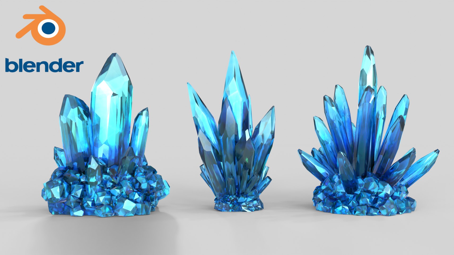 3D model Crystal Blue - TurboSquid 2152349