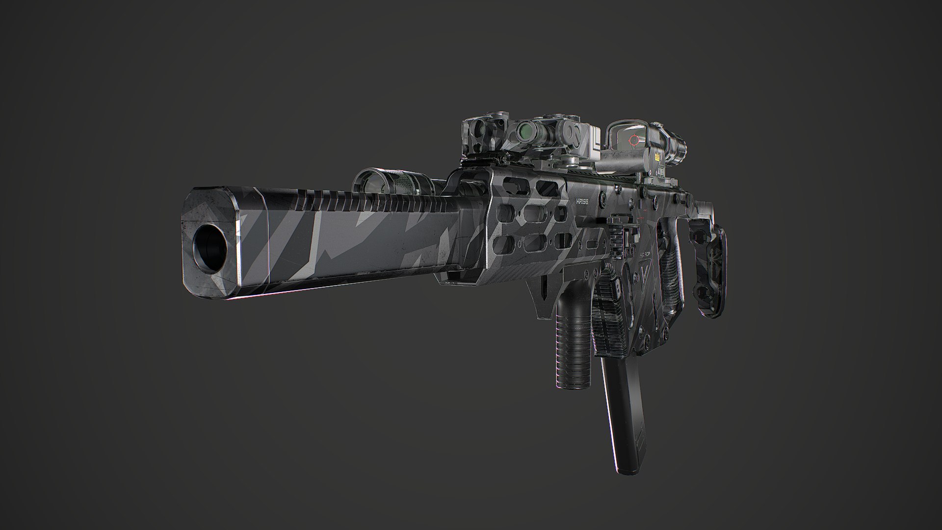 3D Kriss Vector Gen2 - TurboSquid 1344357