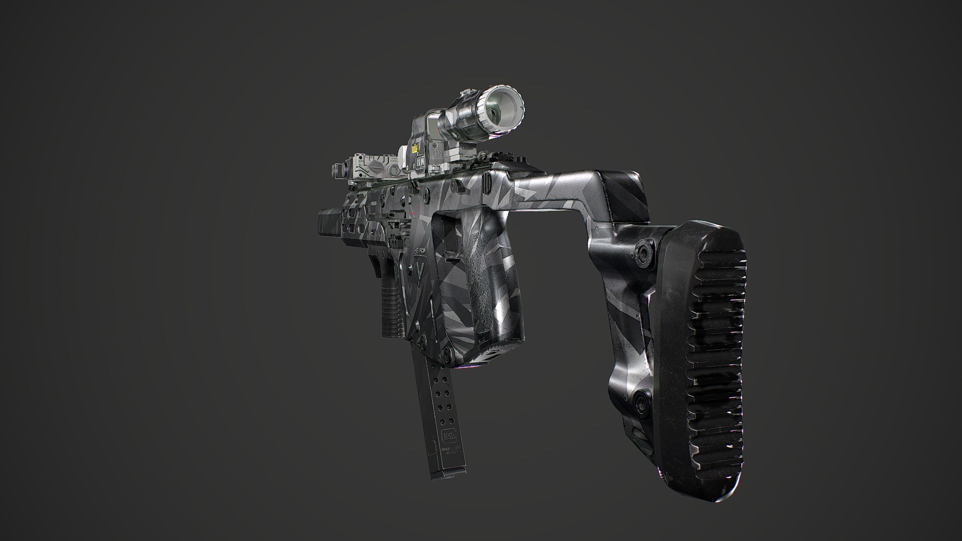 3D Kriss Vector Gen2 - TurboSquid 1344357